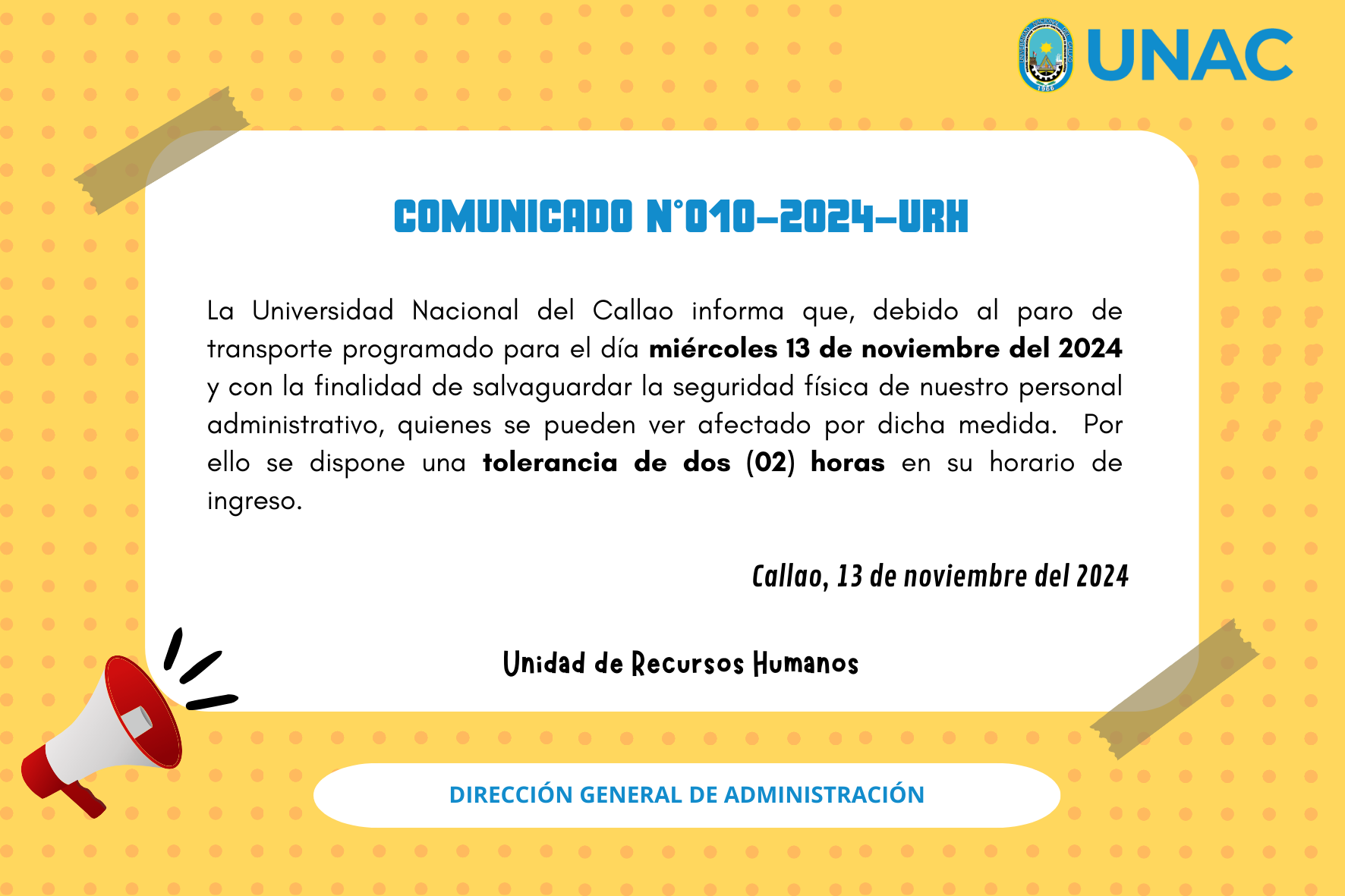 Universidad Nacional del Callao – (UNAC)